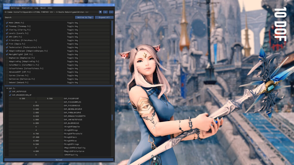 FFXIV: 10 Step ReShade Filter Guide – aeyvi